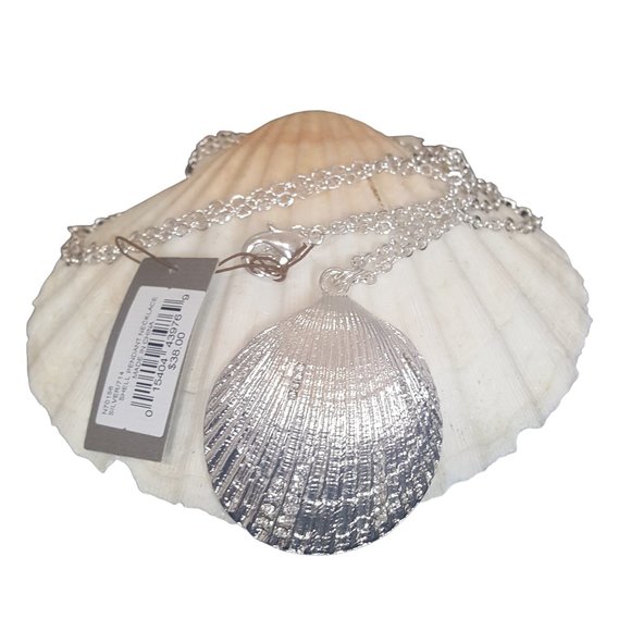 Tommy Bahama | Jewelry | Tommy Bahama Silver Plated Long Shell Crystal ...